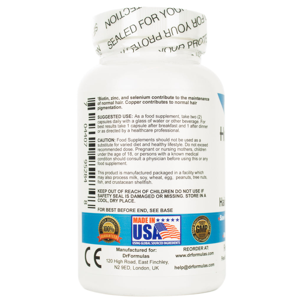 DrFormulas DHT Blocker HairOmega® DHT Natural Pills for Hair Loss