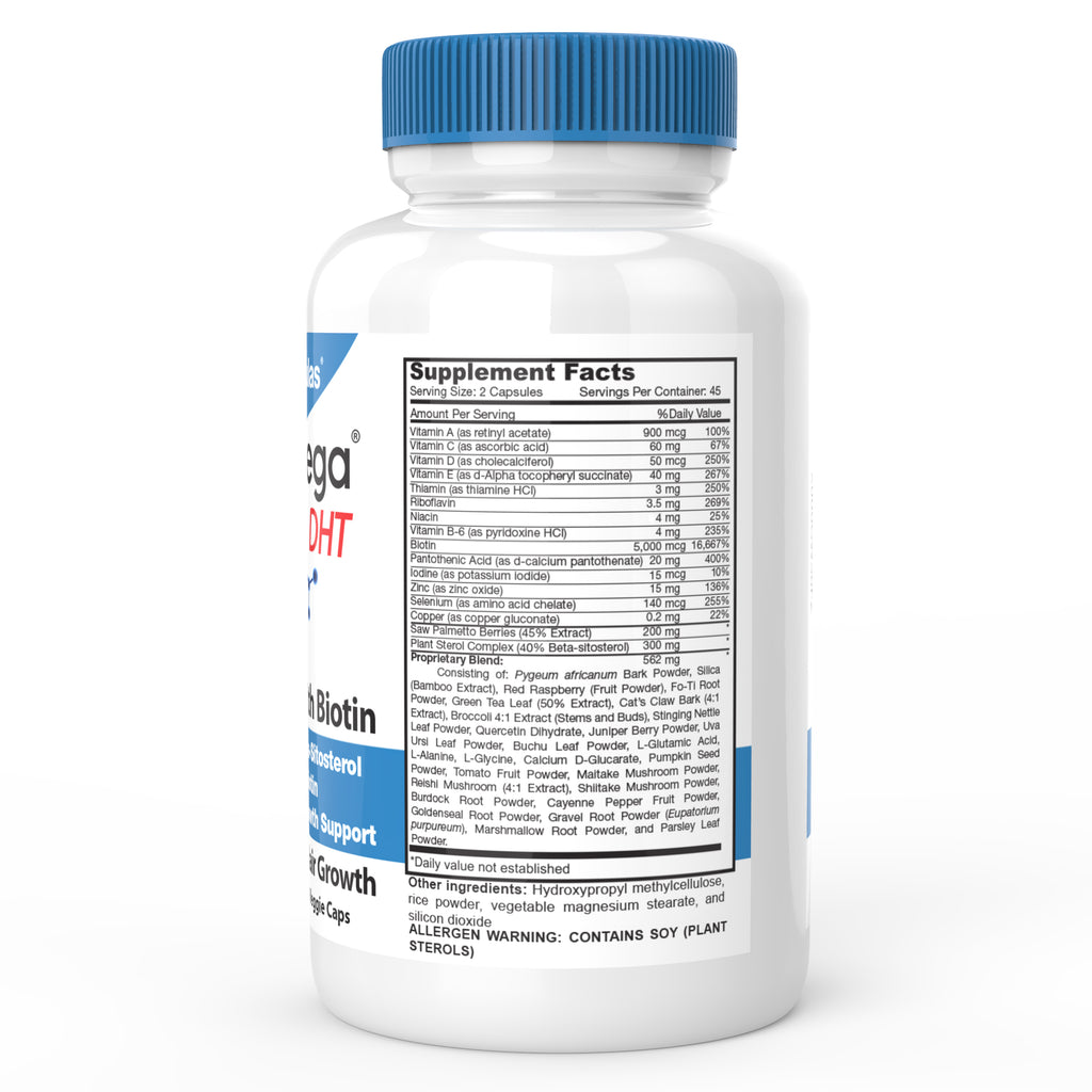 DrFormulas DHT Blocker HairOmega® DHT Natural Pills for Hair Loss