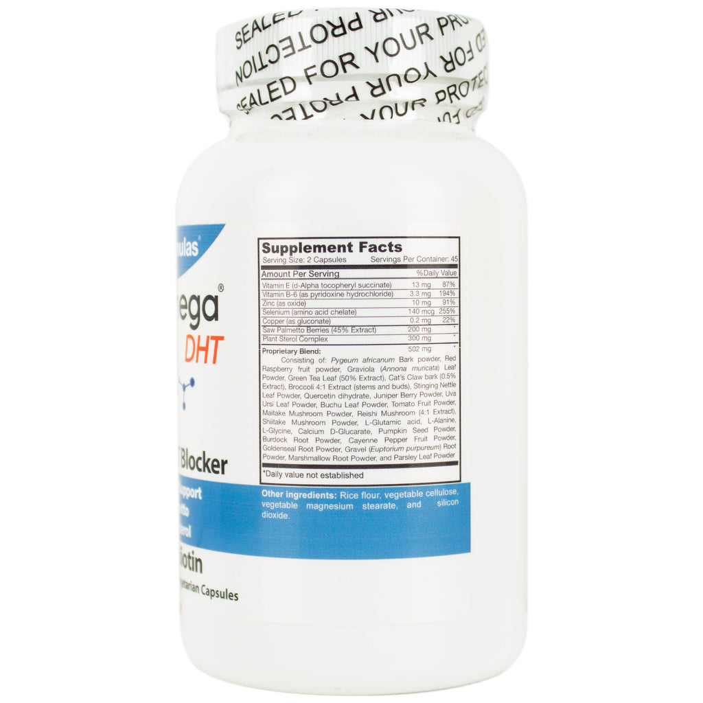 HairOmega DHT Blocker Original 33-Ingredient Formula without Biotin ...