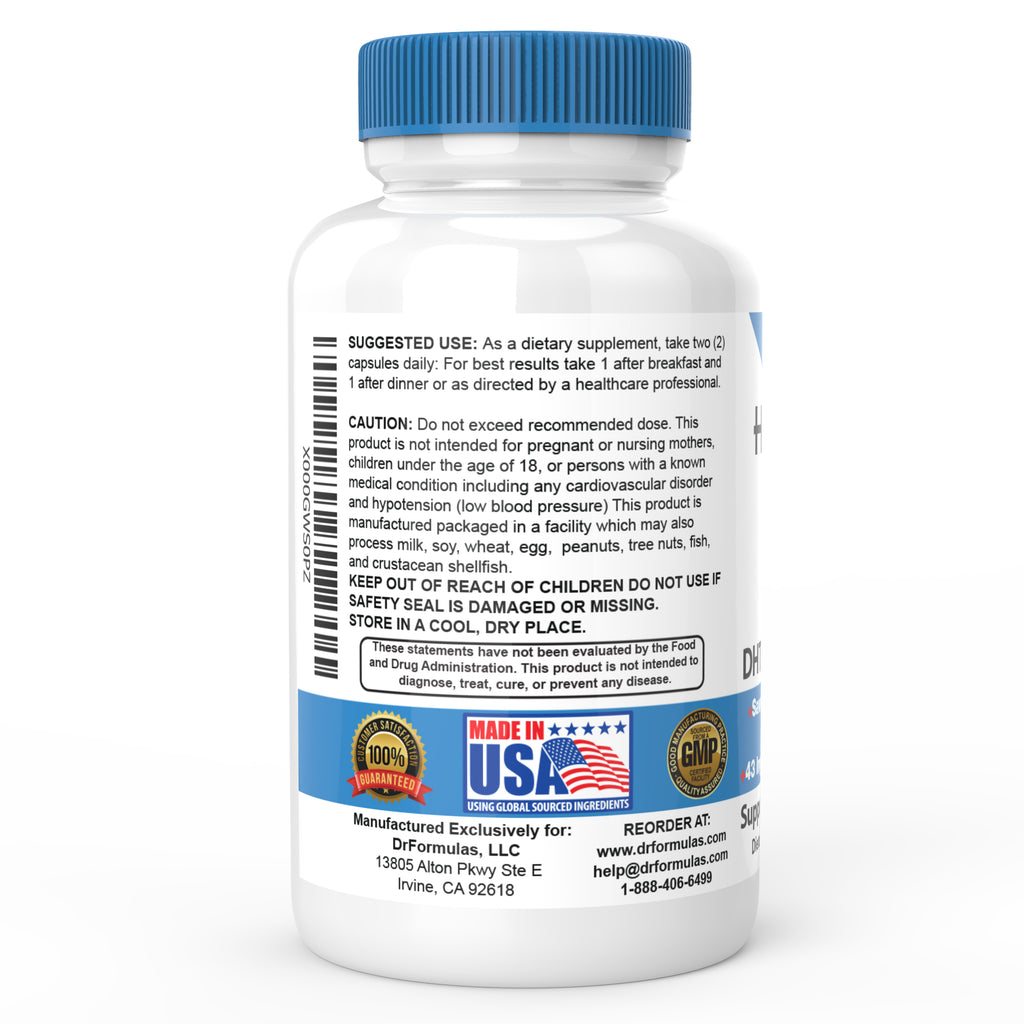 DrFormulas DHT Blocker HairOmega® DHT Natural Pills for Hair Loss