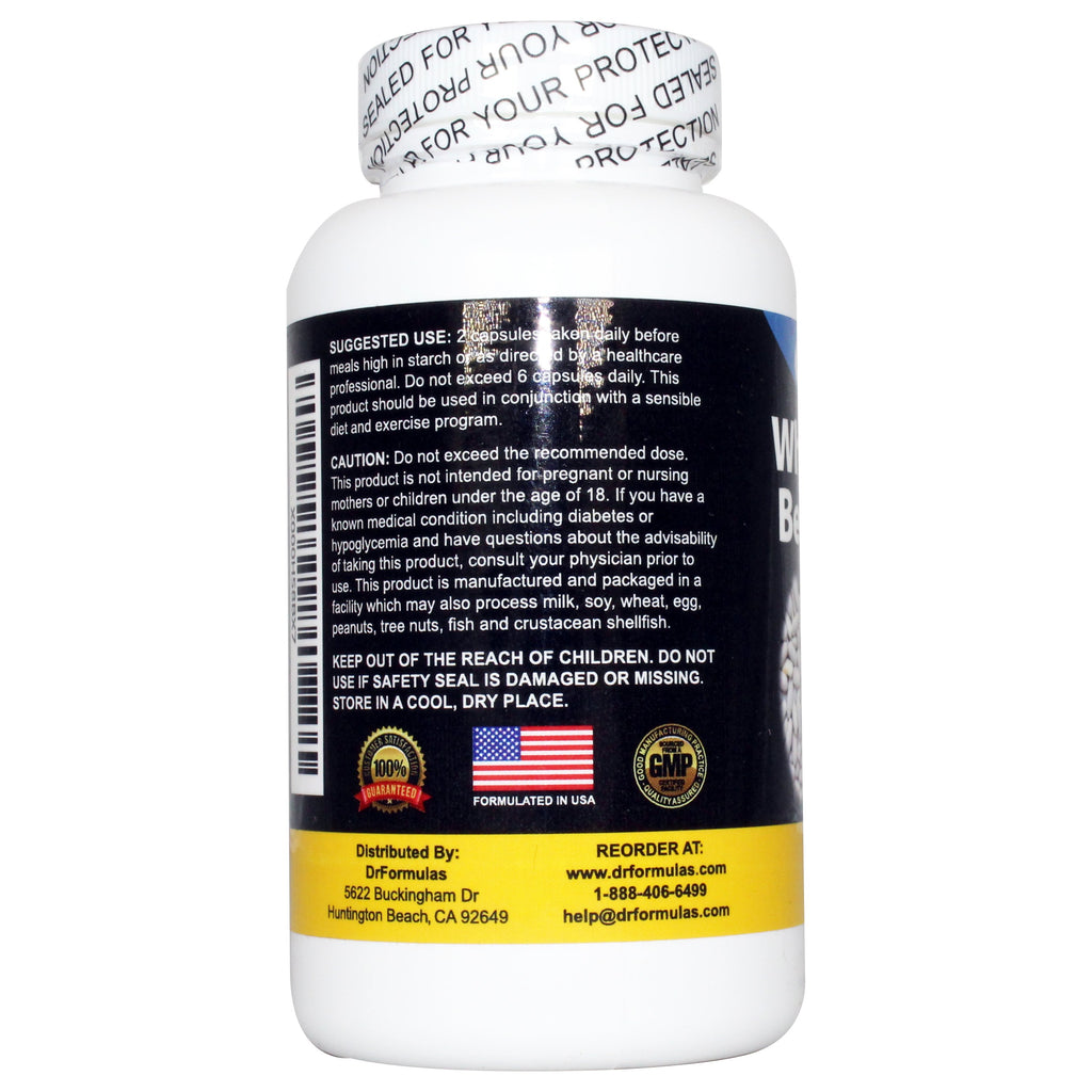 Shop the Best Carb Blocker Supplement | DrFormulas® White Kidney Bean ...