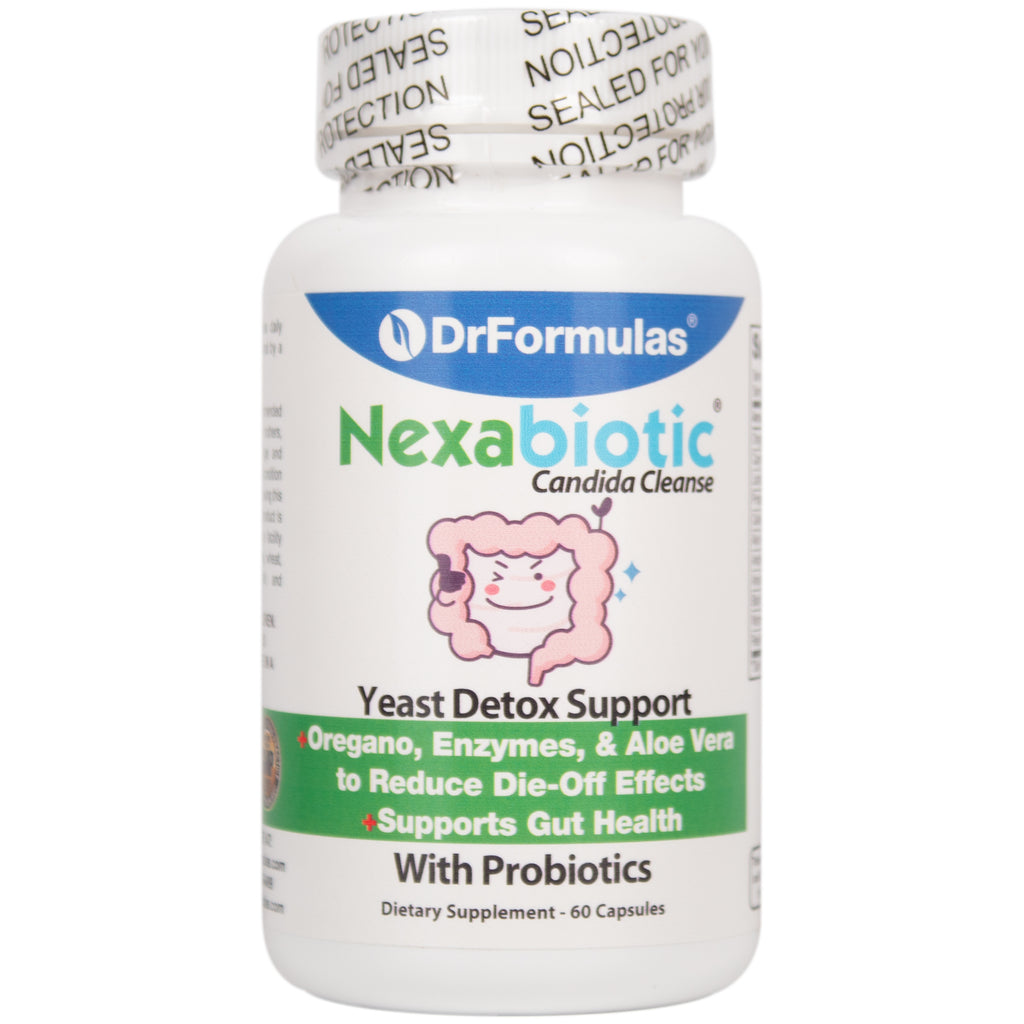 DrFormulas Candida Cleanse with Probiotics, Oregano, Digestive Enzymes