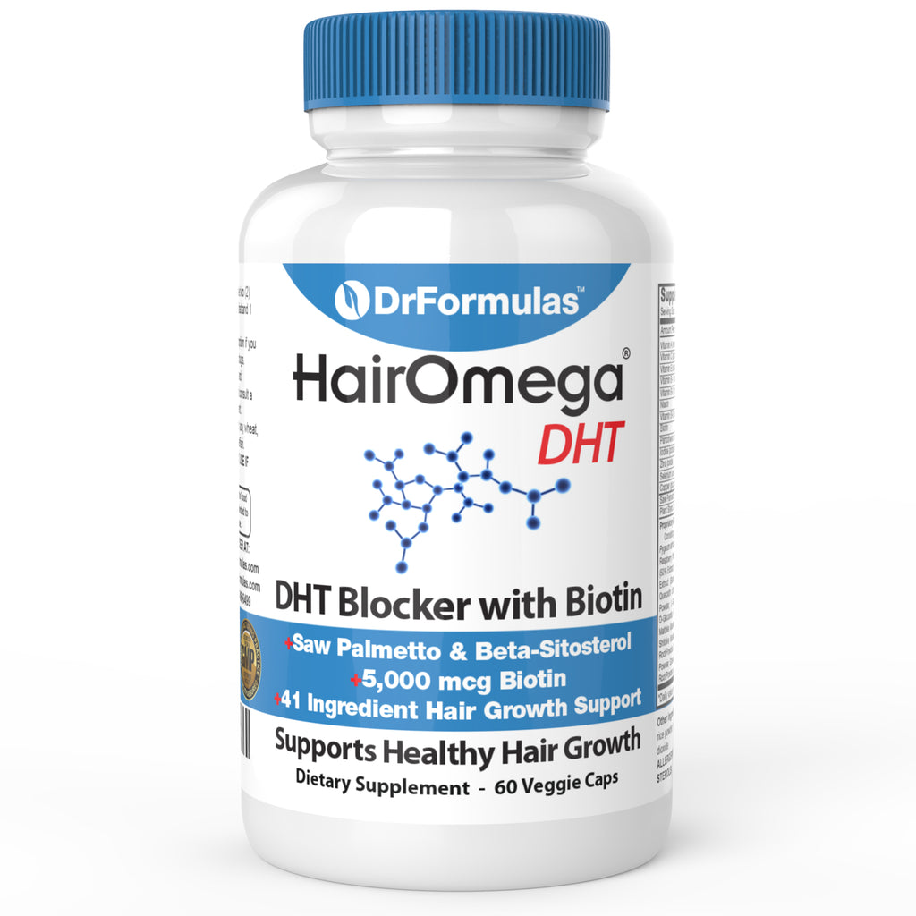 DrFormulas DHT Blocker HairOmega® DHT Natural Pills for Hair Loss