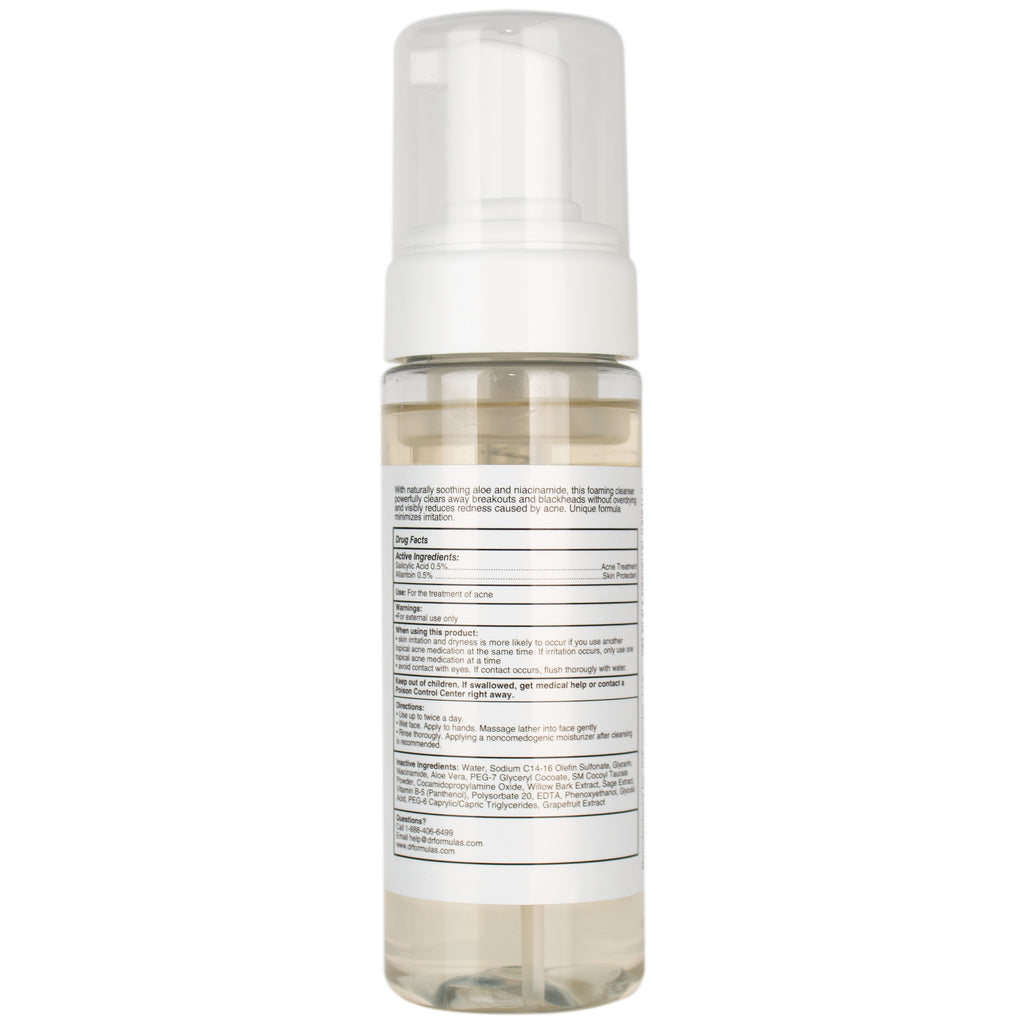 DrFormulas Face Cleanser for Acne with Salicylic Acid & Tea Tree Oil