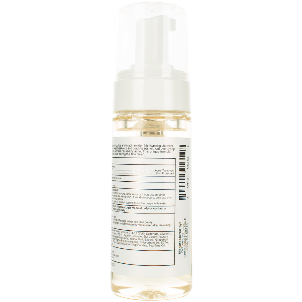 DrFormulas Face Cleanser for Acne with Salicylic Acid & Tea Tree Oil