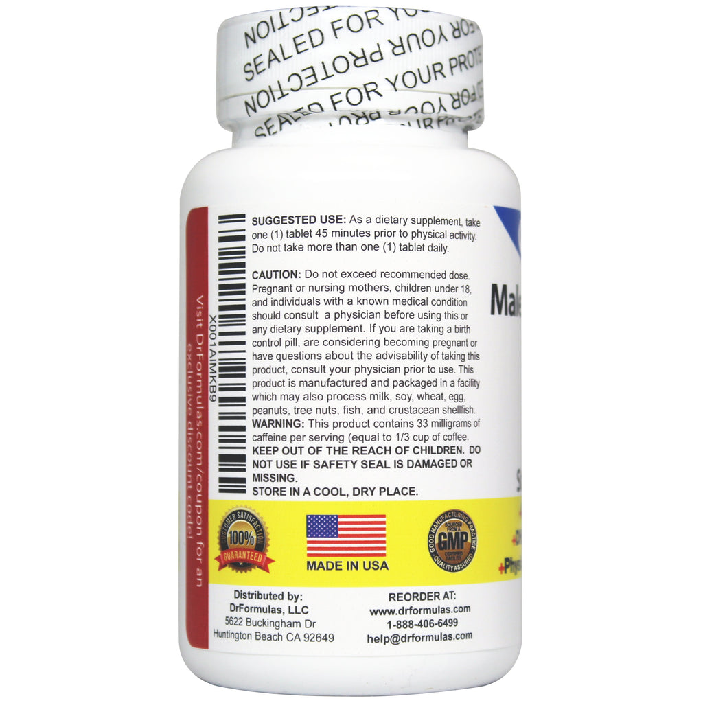 DrFormulas Natural Male Enhancement Pills | Performance Support Supplement